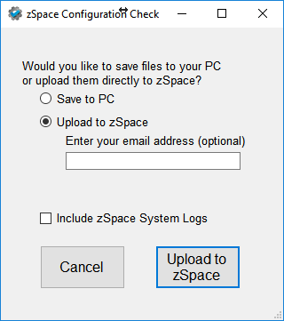zSpace Configuration Check User Guide