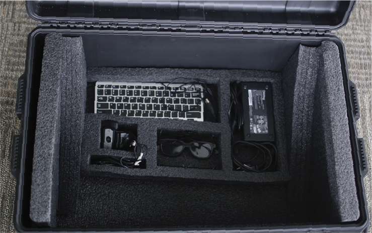 zSpace AIO packing instructions for Pelican Case