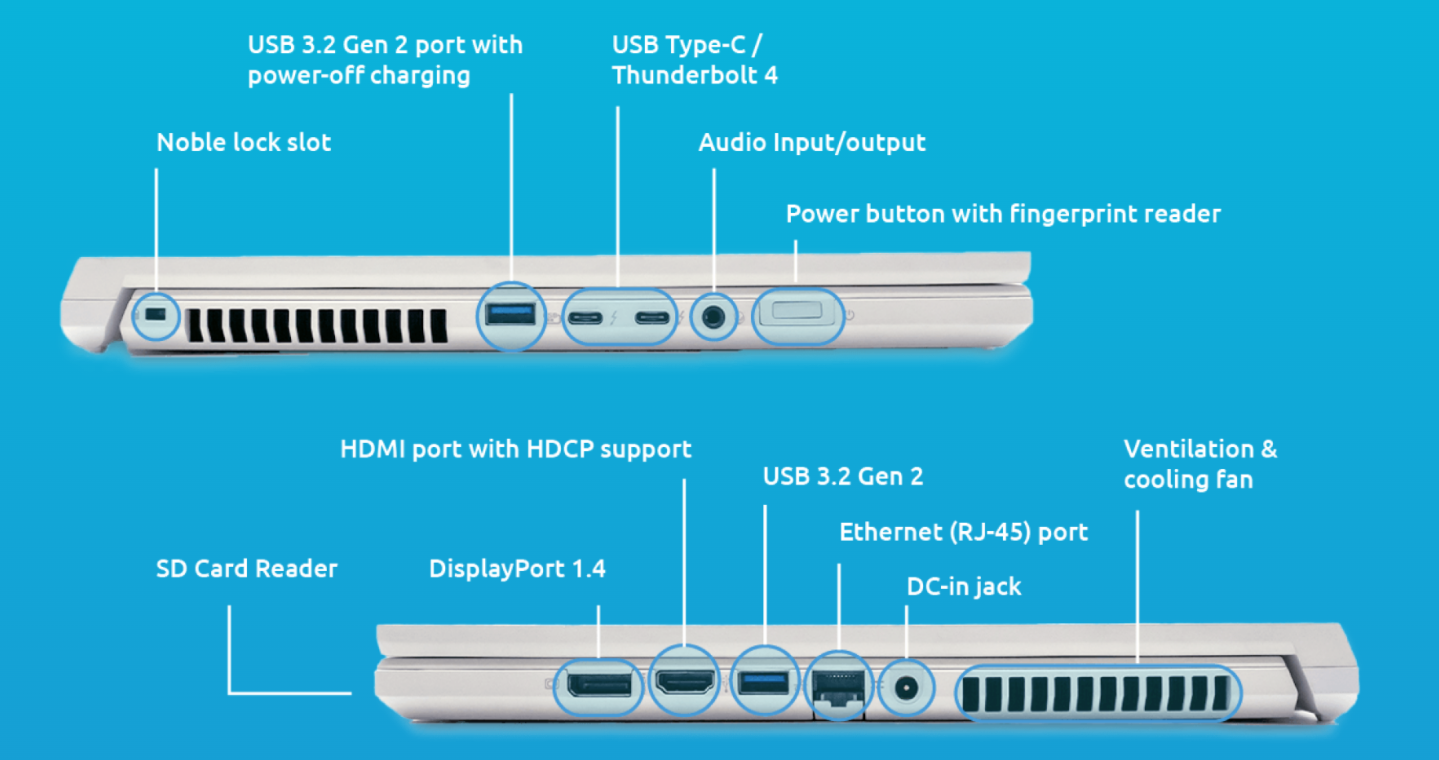 zSpace Inspire Hardware Info