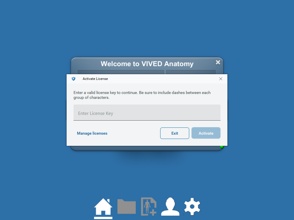 VIVED Anatomy Setup and License Guide